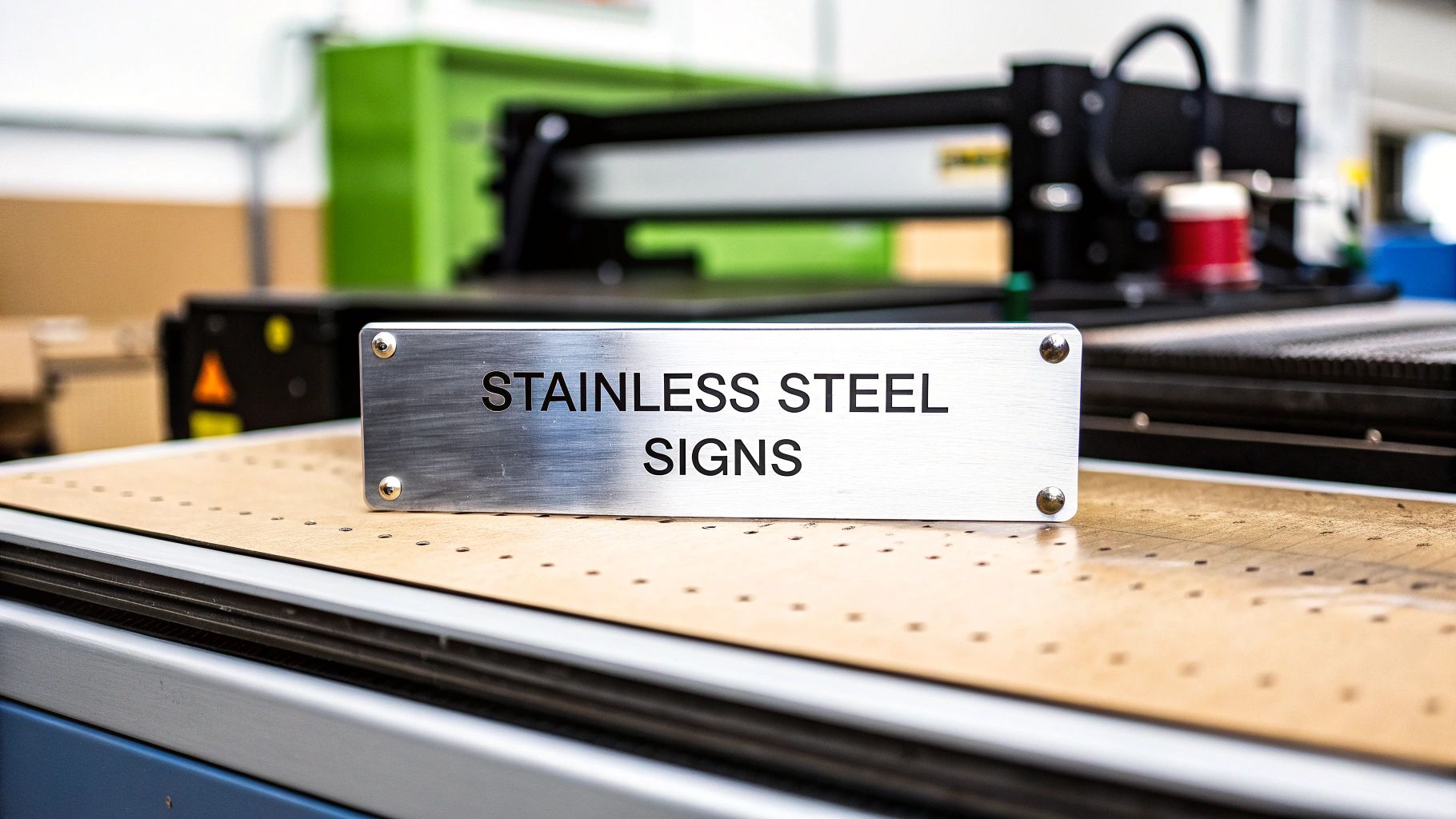 Your Guide to Stainless Steel Signs - evright.com Industrial
